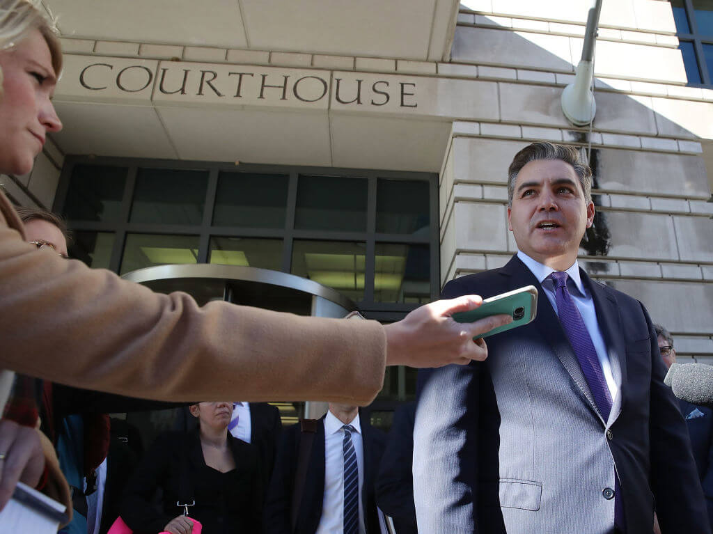 Judge Orders White House to Return Press Credential to CNN's Acosta